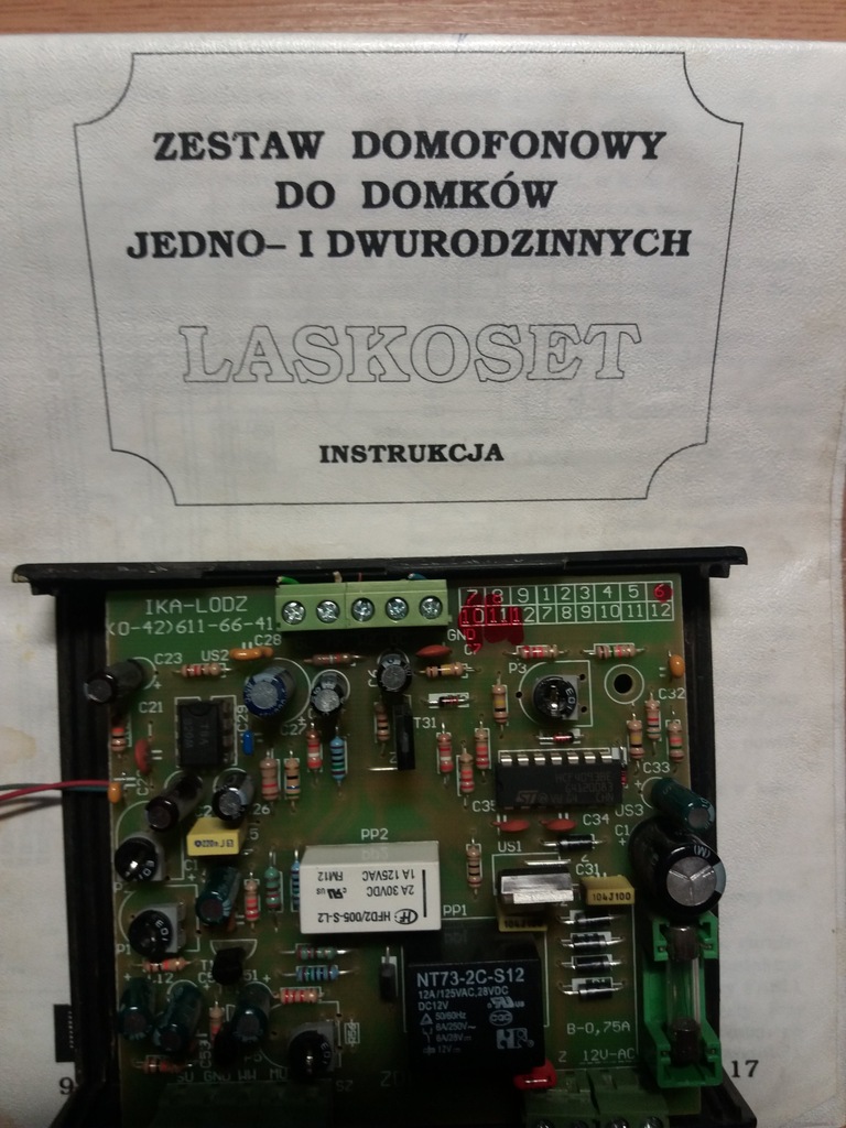 Centralka domofonu Laskomex - 7219295187 - oficjalne archiwum Allegro