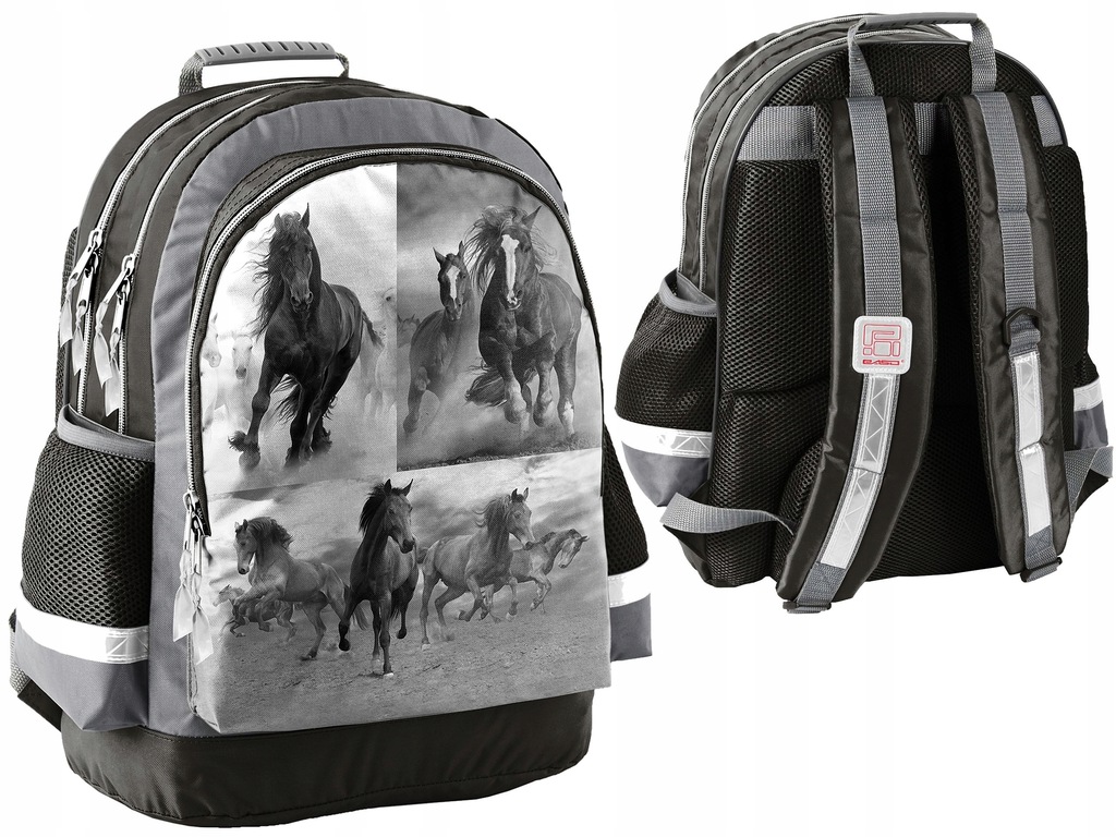 PLECAK SZKOLNY Z KONIEM KOŃ KONIE DLA DZIEWCZYNY - 7067853198 - oficjalne archiwum Allegro