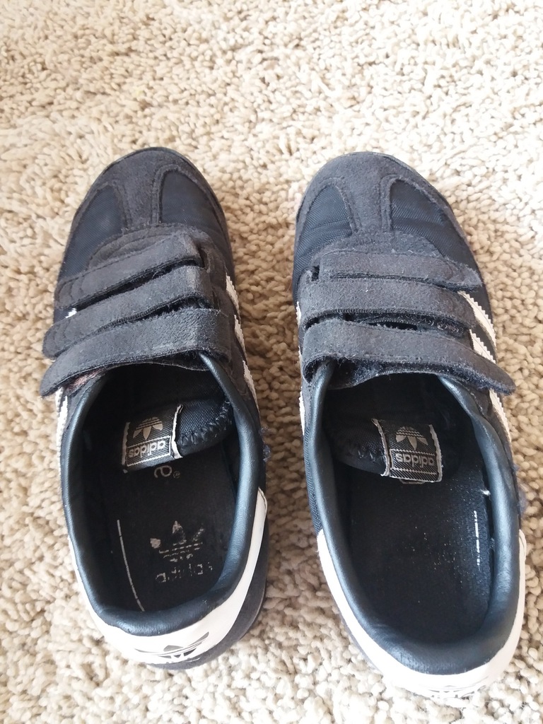 adidasy czarno białe buty adidas dragon 35 rzepy - 7309800641 ...