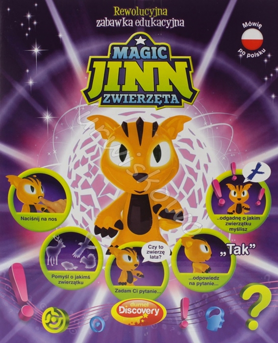 Magic Jinn Zwierzęta Czyta w Myślach Mówi + Gratis - 6718880434 ...