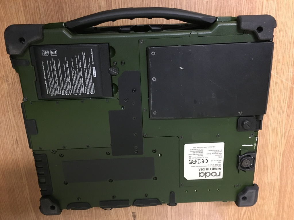 Wojskowy laptop Roda rocky 3 - 7157275316 - oficjalne archiwum Allegro