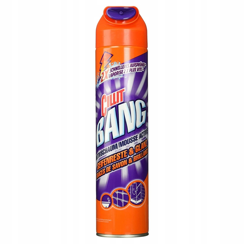 CILLIT BANG AKTYWNA PIANA ŁAZIENKI 600ML NIEMIEC - 7750056889 ...