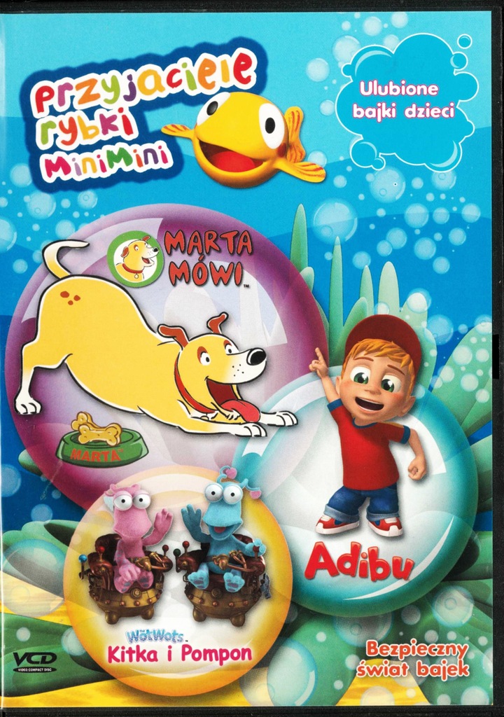 Marta mówi - Adibu - Kitka i Pompon BAJKA FILM DVD - 7067211341 ...