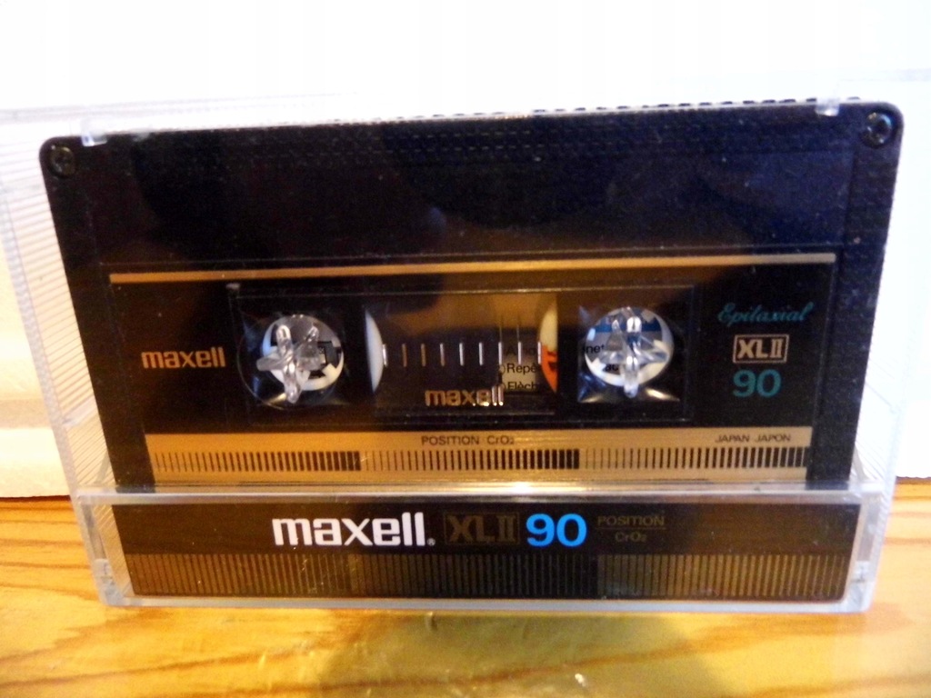 KASETA MAXELL XLII 90 EPITAXIAL Z 1984 ROKU - 7643500825 - oficjalne archiwum Allegro