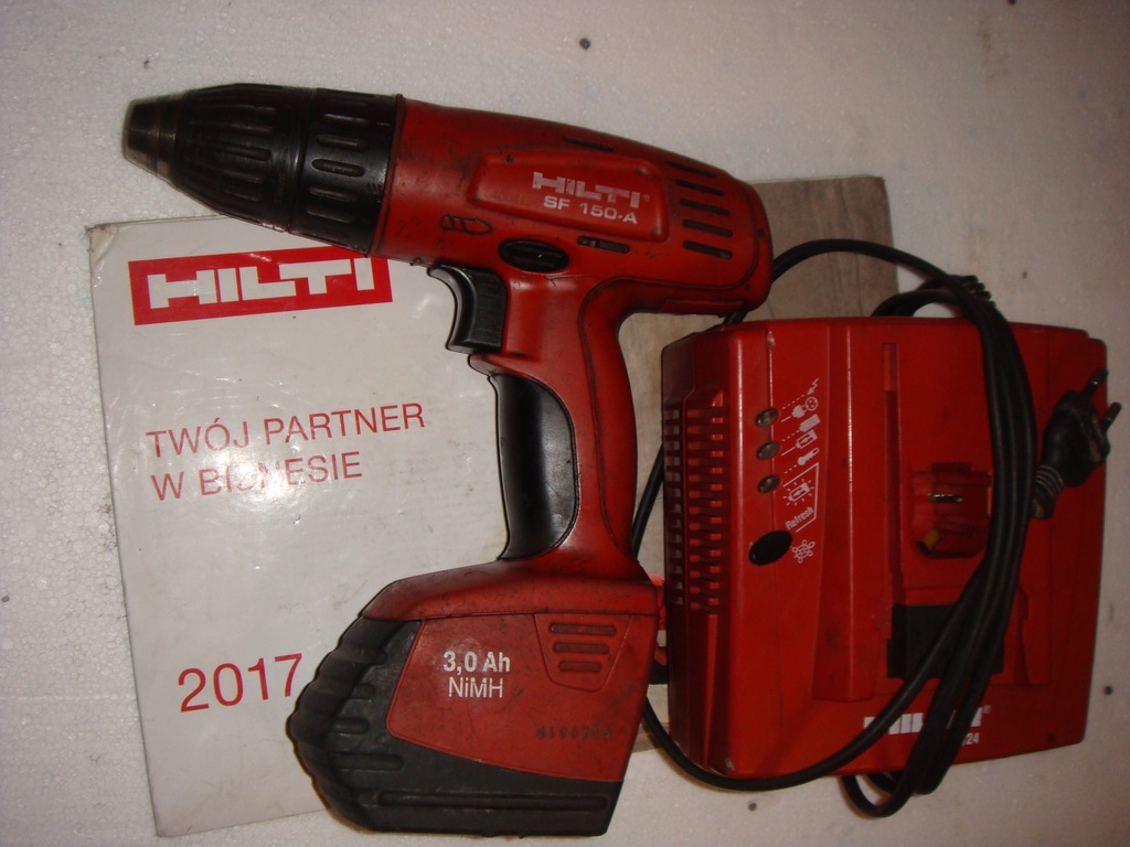 WKRĘTARKA SF-151A+ŁADOWARKA HILTI C7/24 KOMPLET - 7214162007 - oficjalne archiwum Allegro