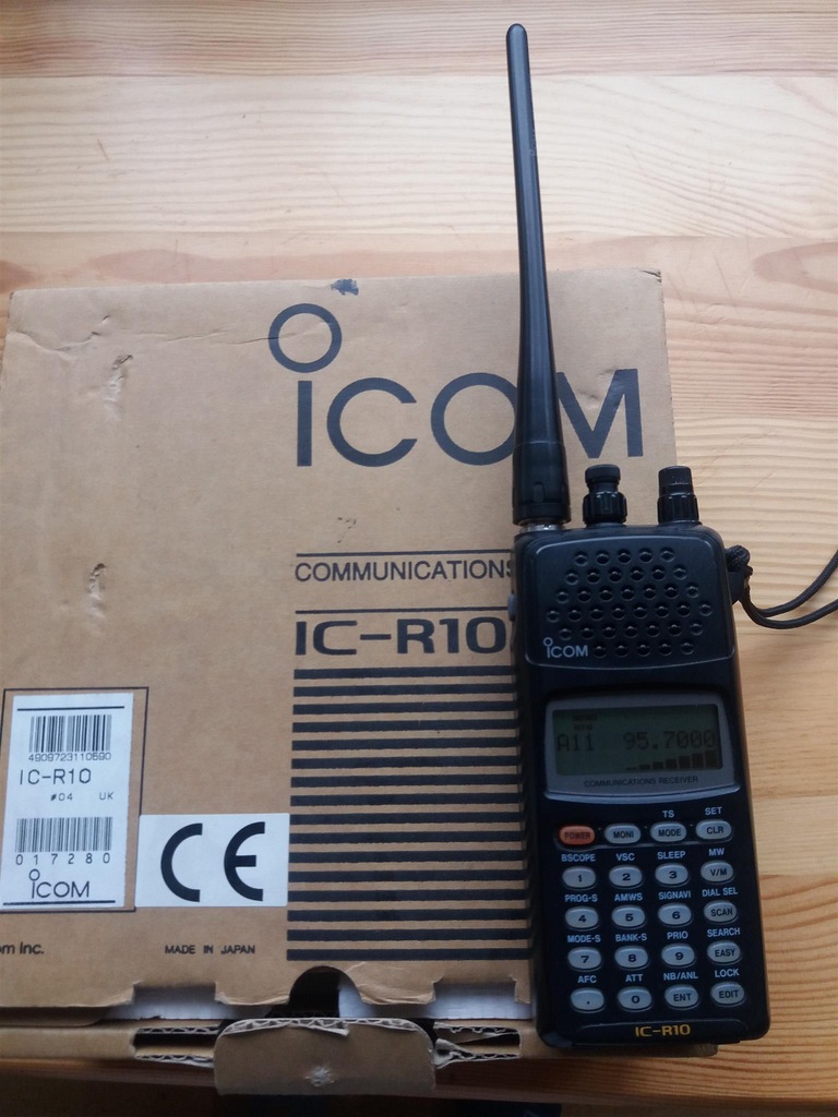 SKANER IC-R10 ICOM - 7435243689 - oficjalne archiwum Allegro