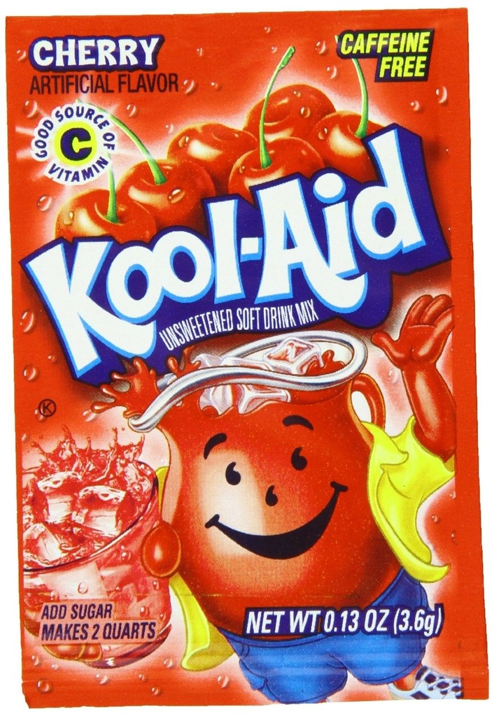 Kool-Aid Cherry - 7126980294 - oficjalne archiwum Allegro