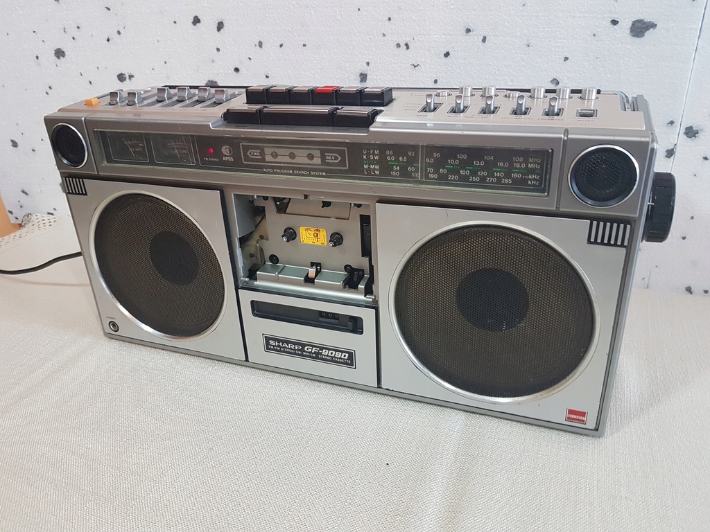 RADIOMAGNETOFON SHARP GF 9090 - 7656094453 - oficjalne archiwum Allegro