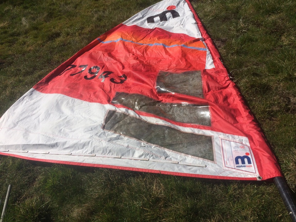 żagiel mistral sails z masztem 4.5m - 7278956229 - oficjalne archiwum ...