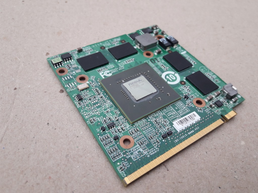 nVIDIA GeForce 9600M P616 GT 512MB VRAM, MXM-II - 7309727604 ...