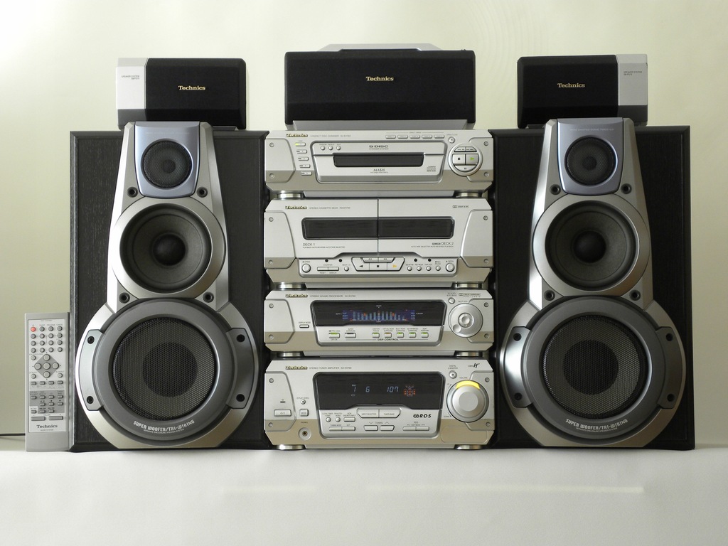 TECHNICS SC-EH760 - piękna i mocna wieża / KOMPLET - 7680580982 ...