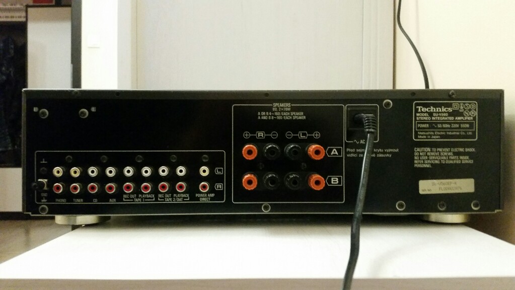 Wzmacniacz Technics SU-V560 Pierwszy właściciel ! - 7110547575 ...