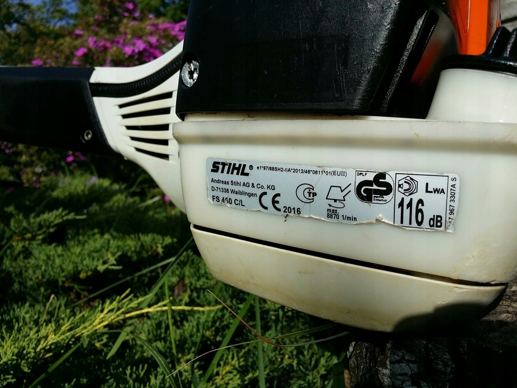 KOSA Spalinowa STIHL FS460 - 2016 rok - 7570528000 - oficjalne archiwum Allegro