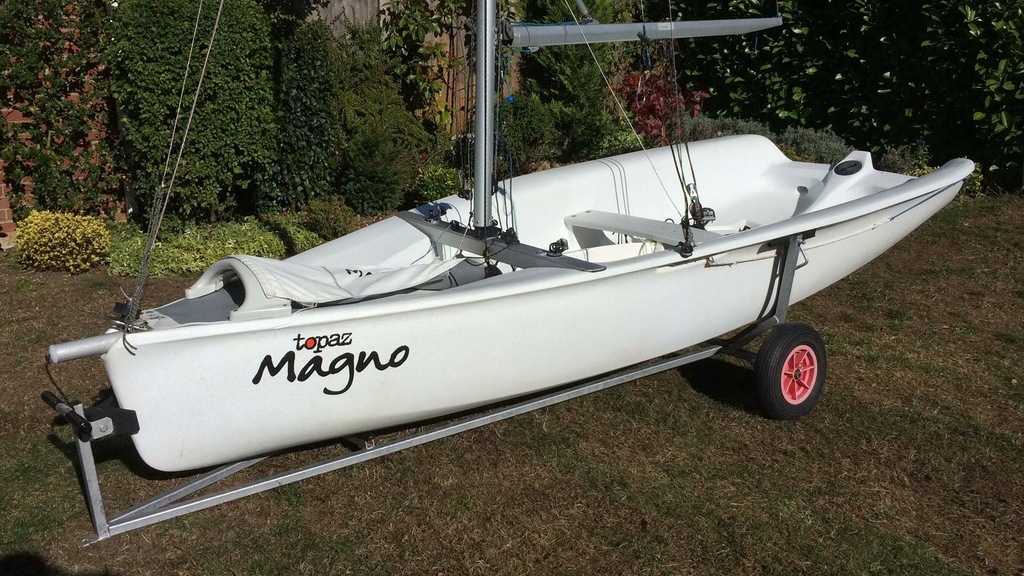 Łódź żaglówka Topper Magno 3,94m + slipowy (2) - 7633006854 - oficjalne ...