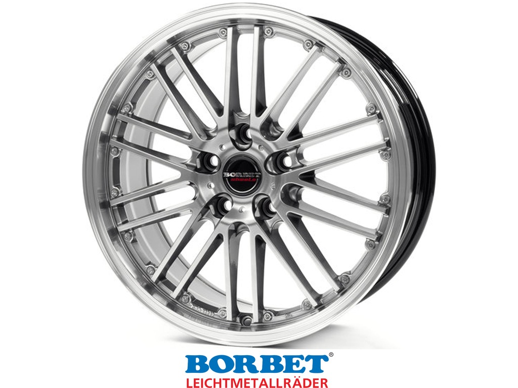 Felgi Borbet CW2 18 5x112 Mercedes C W202 Germany - 7414055176 ...