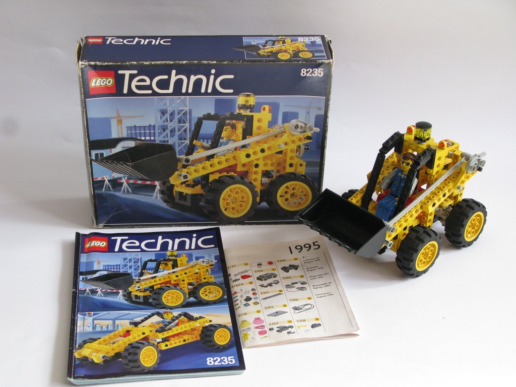 Lego Technic 8235 + Instr. Pud UNIKAT! - 7294687621 - oficjalne ...