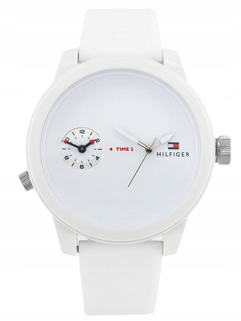 MĘSKI ZEGAREK TOMMY HILFIGER 1791324 DUAL-TIME FV - 7290737337 ...