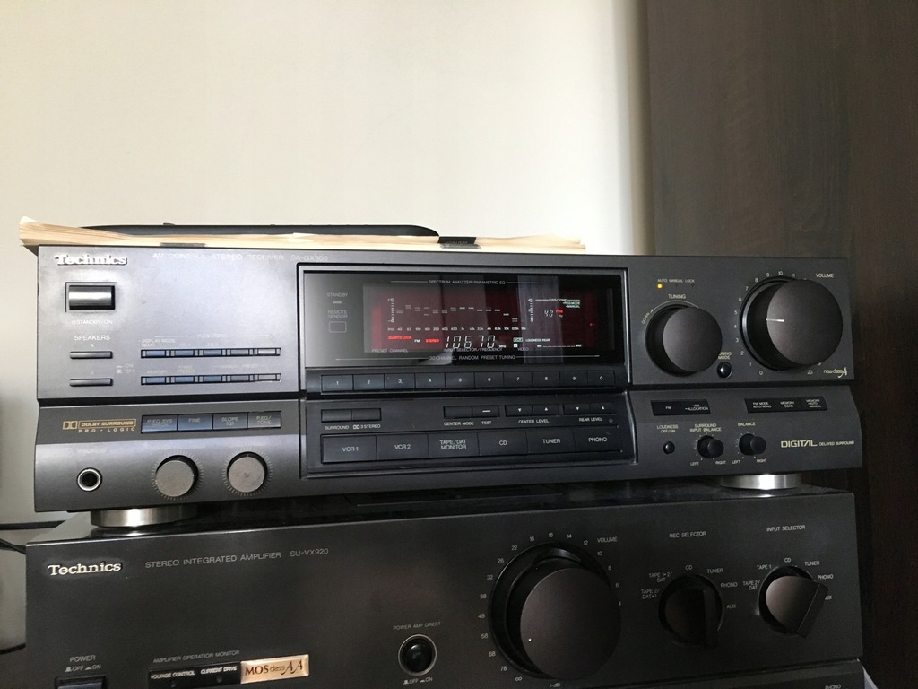 TECHNICS SA-GX505 Z KOREKTOREM CLASS A PILOT INS - 7615845089 - oficjalne archiwum Allegro