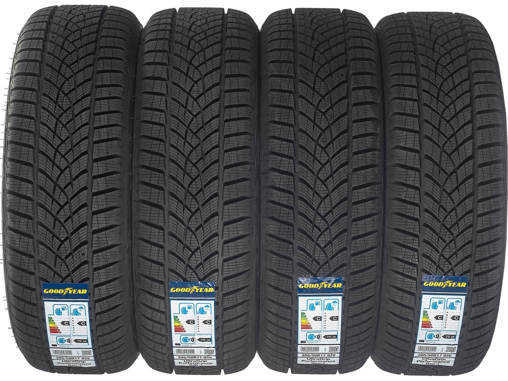 4 Opony 205/50R17 Goodyear UG Zimowe ASSISTANCE - 7060096122 - oficjalne archiwum Allegro