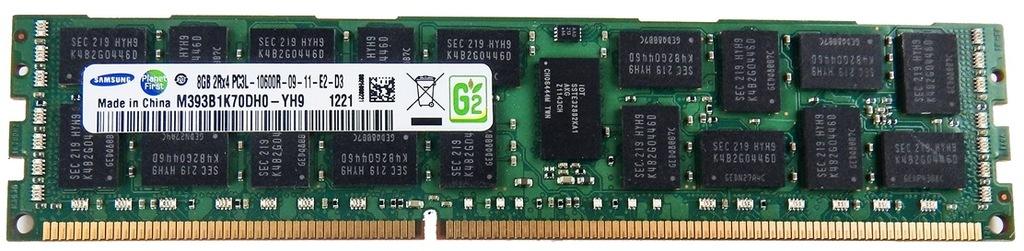 Samsung 8gb 2rx4 Pc3l 10600r Ddr3 Ecc 1 35v Serwer 7476291635