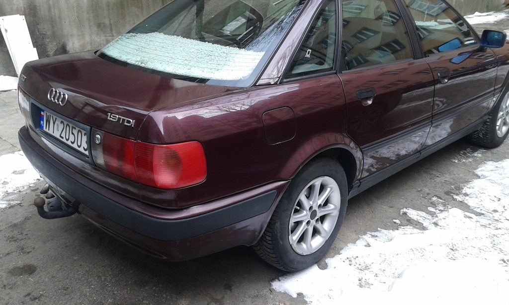 Audi 80 B4'93 1,9 TDI ŚWIEŻY PRZEGLĄD-SUPER STAN - 7245522850 ...