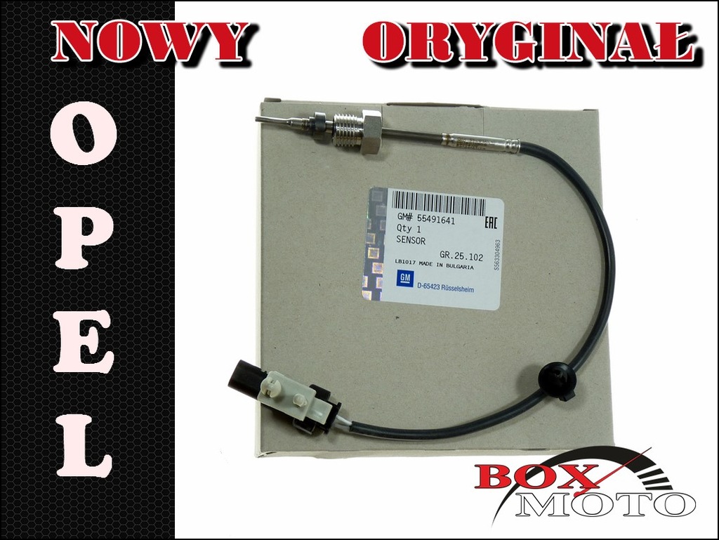 CZUJNIK TEMPERATURY SPALIN OPEL INSIGNIA 2.0CDTI - 7210806704 ...