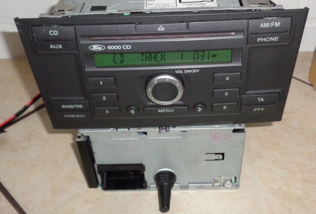 RADIO CD FORD 6000 MONDEO MK3 IGIEŁKA OKAZJA KOD - 7514628438 ...