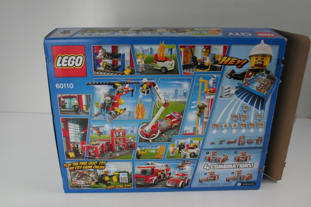 Klocki Lego City 60110 Remiza strażacka - 7662053665 - oficjalne ...