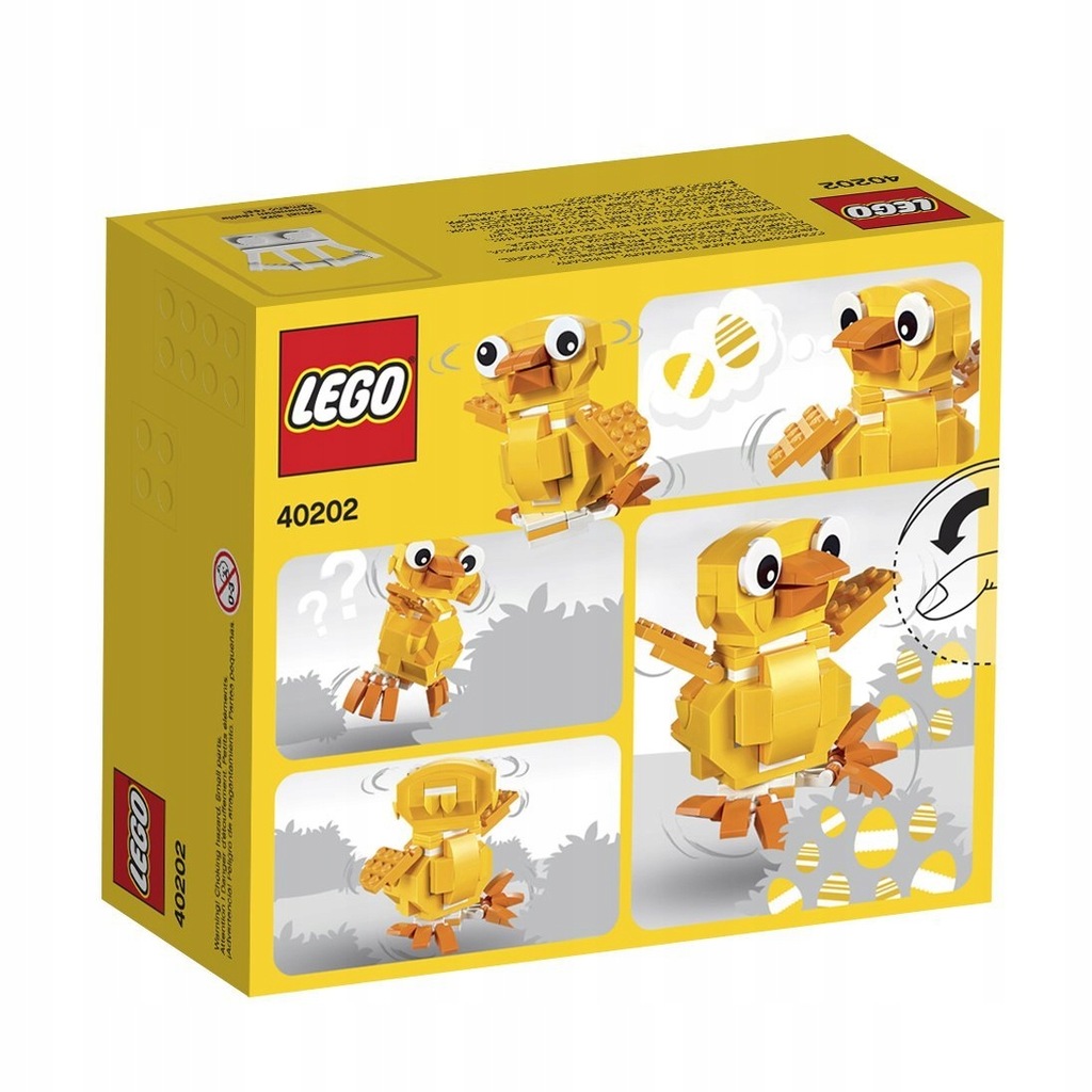 Lego Easter Chick 40202 Kurczak Wielkanocny - 7233259841 - oficjalne ...