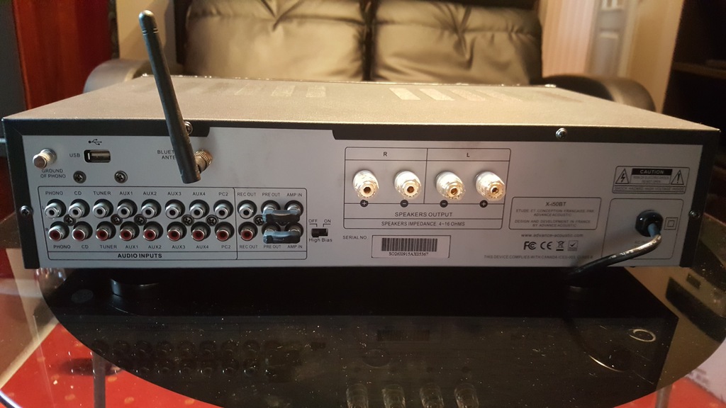 Advance Acoustic X-i50BT wzmacniacz Outlet - 7448187361 - oficjalne archiwum Allegro