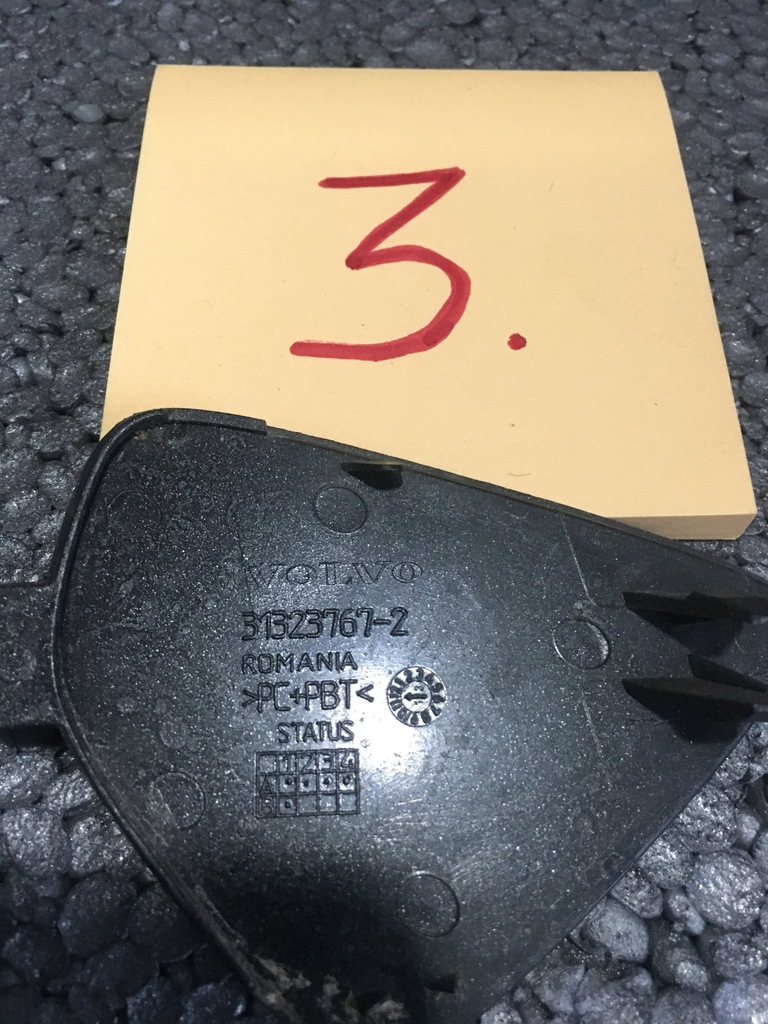 ZAŚLEPKA ZDERZAKA PRZÓD 31323767-2 VOLVO XC60 - 7464961384 - oficjalne ...