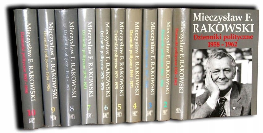 RAKOWSKI- DZIENNIKI POLITYCZNE Tom I-X [komplet] - 7726437464 ...