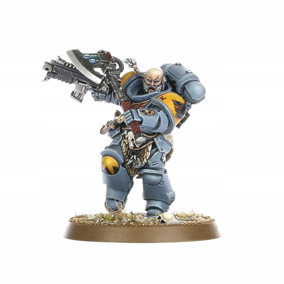SPACE WOLVES - Primaris BATTLE LEADER - NOWY !!! - 7631563066 ...