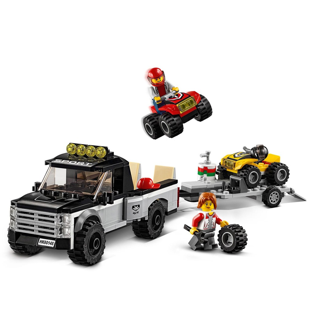 LEGO CITY 60148 WYŚCIGOWY ZESPÓŁ QUADOWY QUAD - 7363806298 - oficjalne ...
