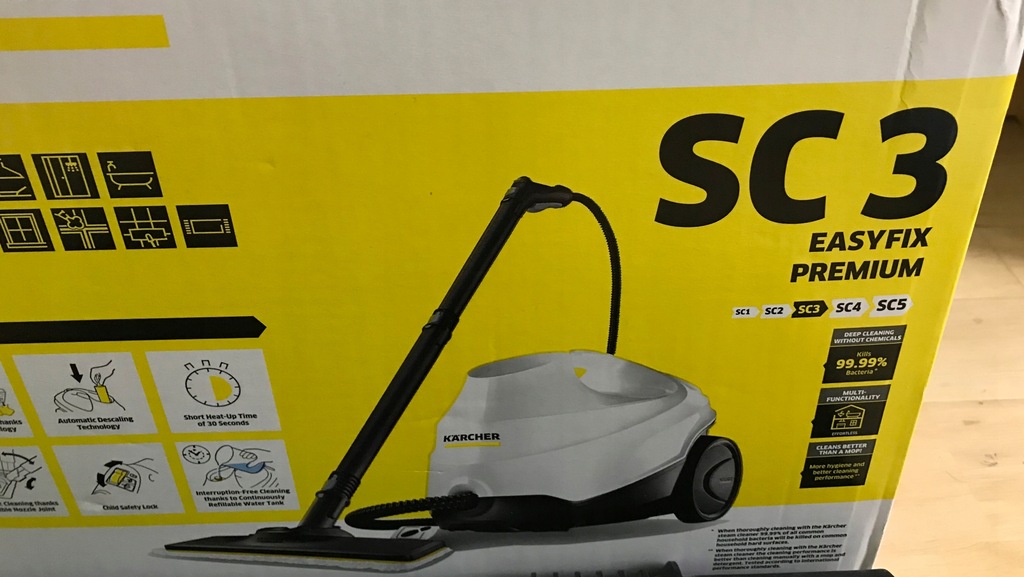 Karcher SC 3 EasyFix Home Premium - jak nowy - 7666272671 - oficjalne ...