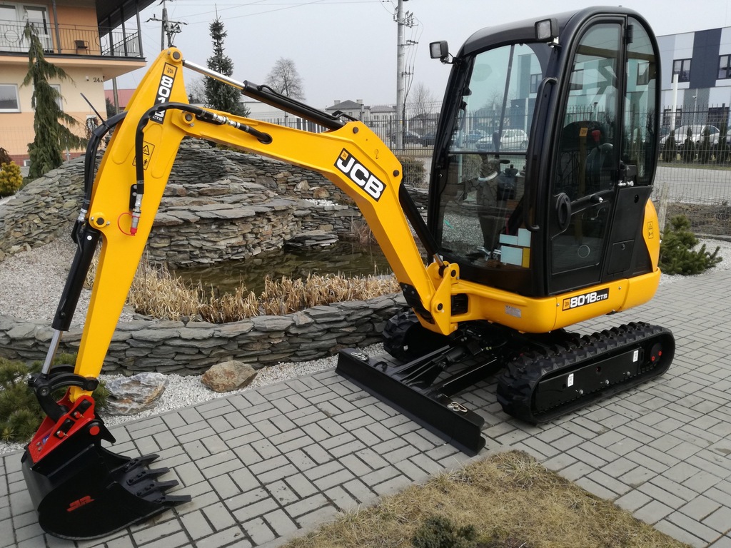 Mini koparka JCB 8018, 2017r., NOWA NA GWARANCJI - 7254476119 - oficjalne archiwum Allegro