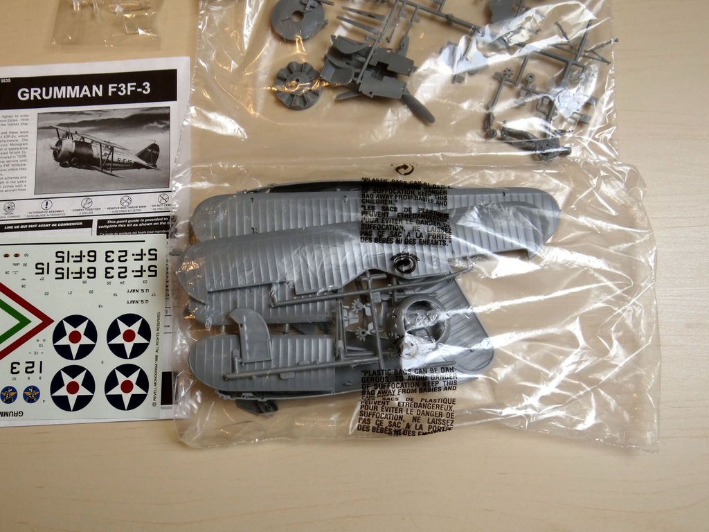 Navy Grumman F3f 3 Revell Monogram 1 32 Scale 7298469262 Oficjalne