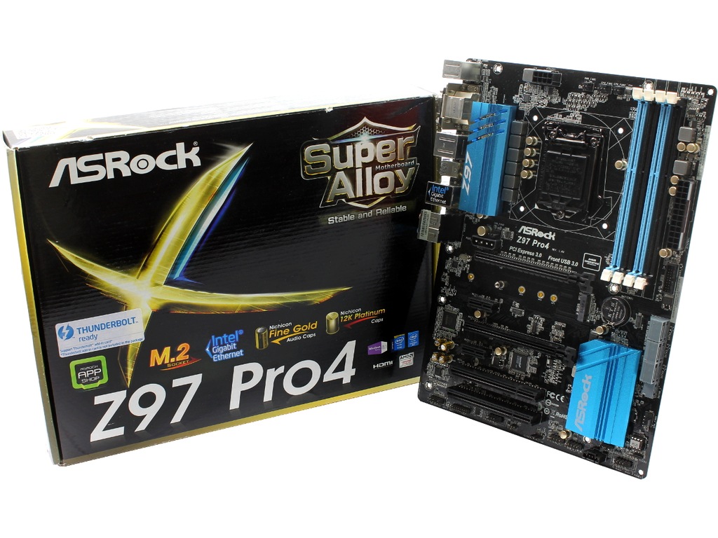 PŁYTA GŁÓWNA ASROCK Z97 PRO4 1150 DDR3 GW - 7211132985 - oficjalne ...