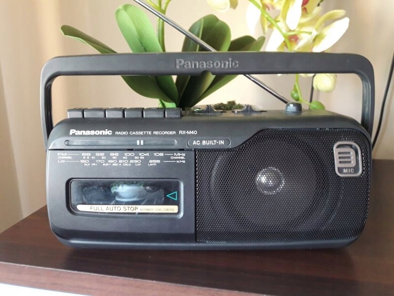 Świetne radio, radiomagnetofon PANASONIC RX-M40 - 7500753608 ...