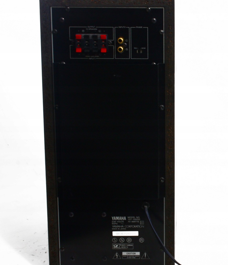 YAMAHA YST-SW50 AKTYWNY SUBWOOFER POTĘŻNY BASS - 7677379689 - oficjalne ...