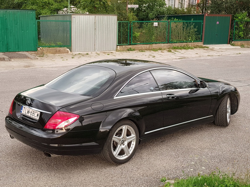 Mercedes CL500 - stan idealny - 7563396158 - oficjalne archiwum Allegro