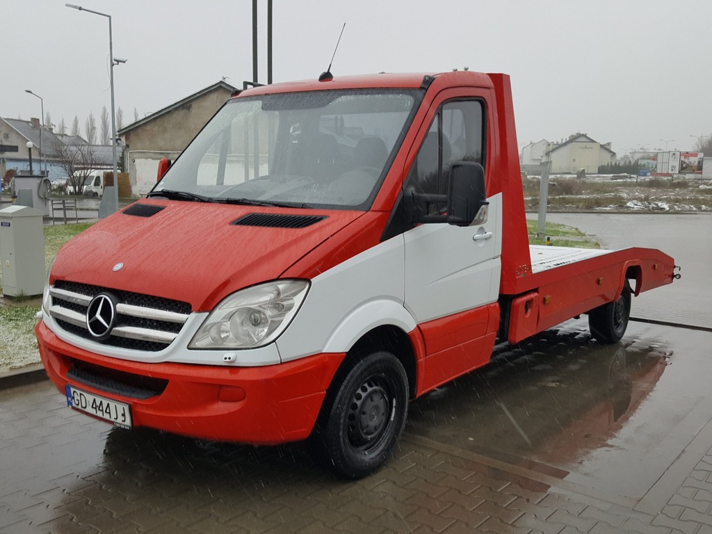 Mercedes Sprinter Auto Laweta Najazd 5m - 7073033214 - oficjalne ...