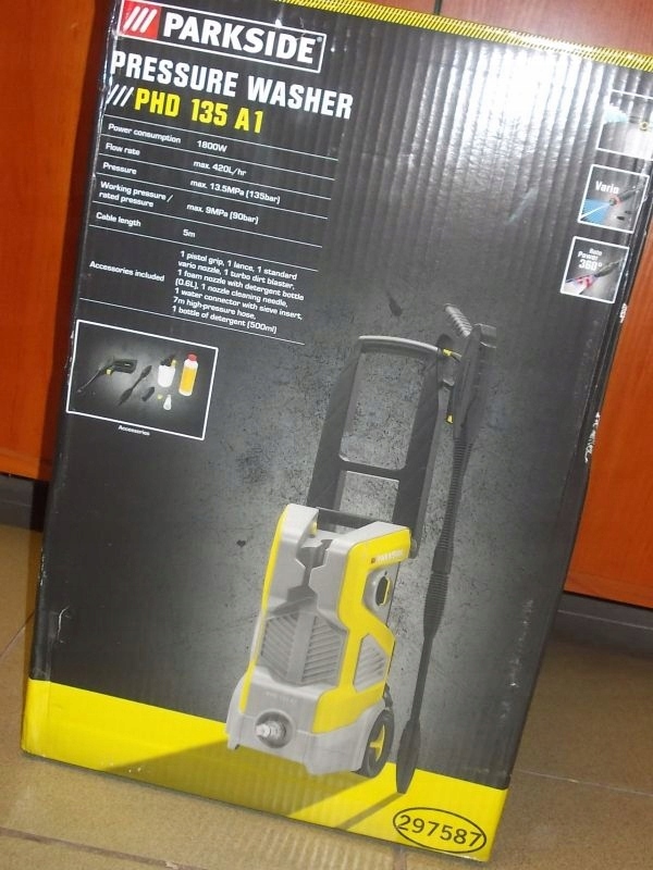 MYJKA CISNIENIOWA PARKSIDE PHD 135 A1 - 7565870144 - oficjalne archiwum Allegro