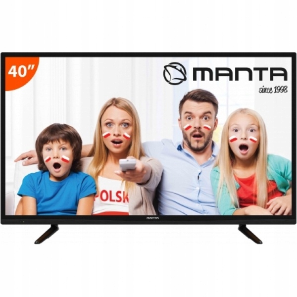 telewizor LED Manta 40" 4004 nowy2L gwarSKL - 7507296352 - oficjalne archiwum Allegro