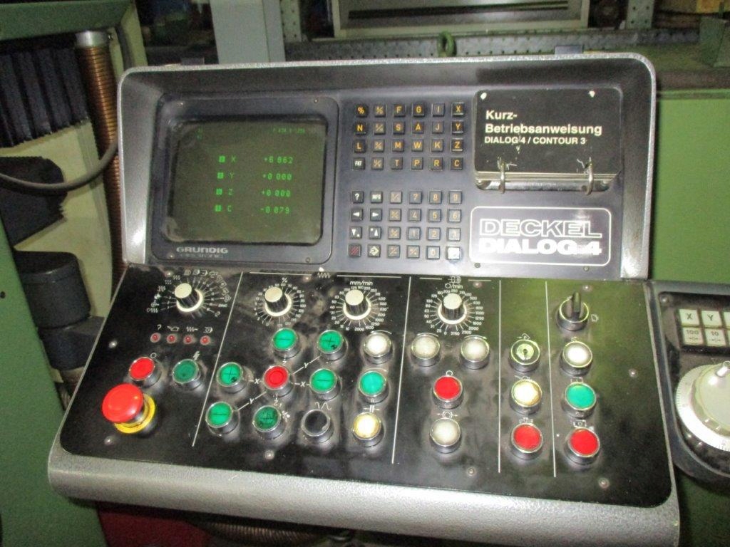 Frezarka CNC Deckel FP4 NC 4 osiowa stol obrotowy - 7553016367 ...