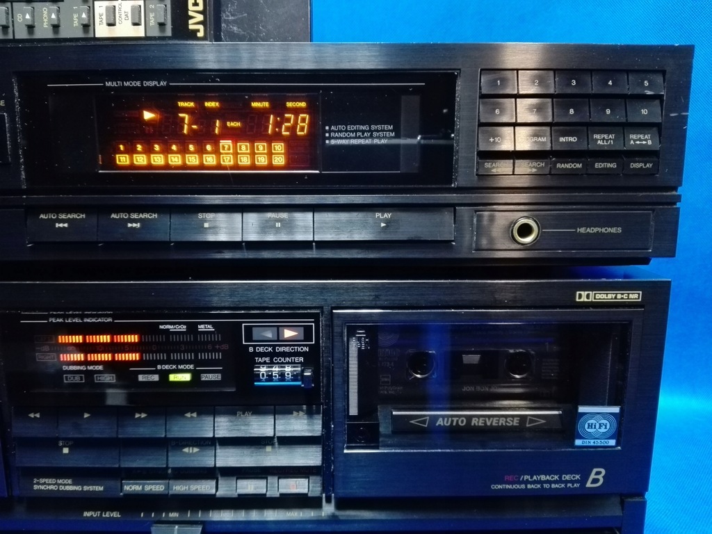 Wieża JVC /Amp RX-222 / Deck TD-444 /Cd XL-V333 / - 7691069415 ...
