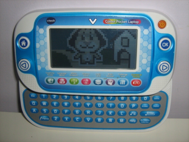 COLOUR POCKET LAPTOP VTECH NAUKA J.ANG - 7418186554 - oficjalne ...