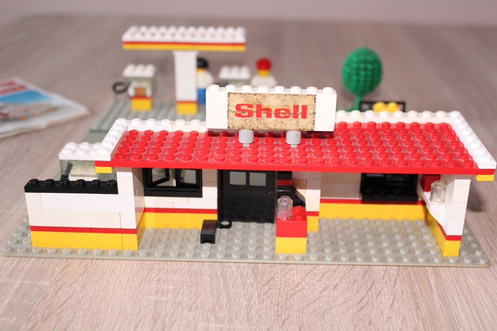 LEGO 377 STACJA SHELL ZESTAW UNIKAT INSTRUKCJA - 7085924046 - oficjalne ...