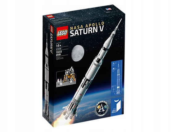 LEGO 21309 LEGO Rakieta NASA Apollo Saturn V NOWY - 7703001207 ...