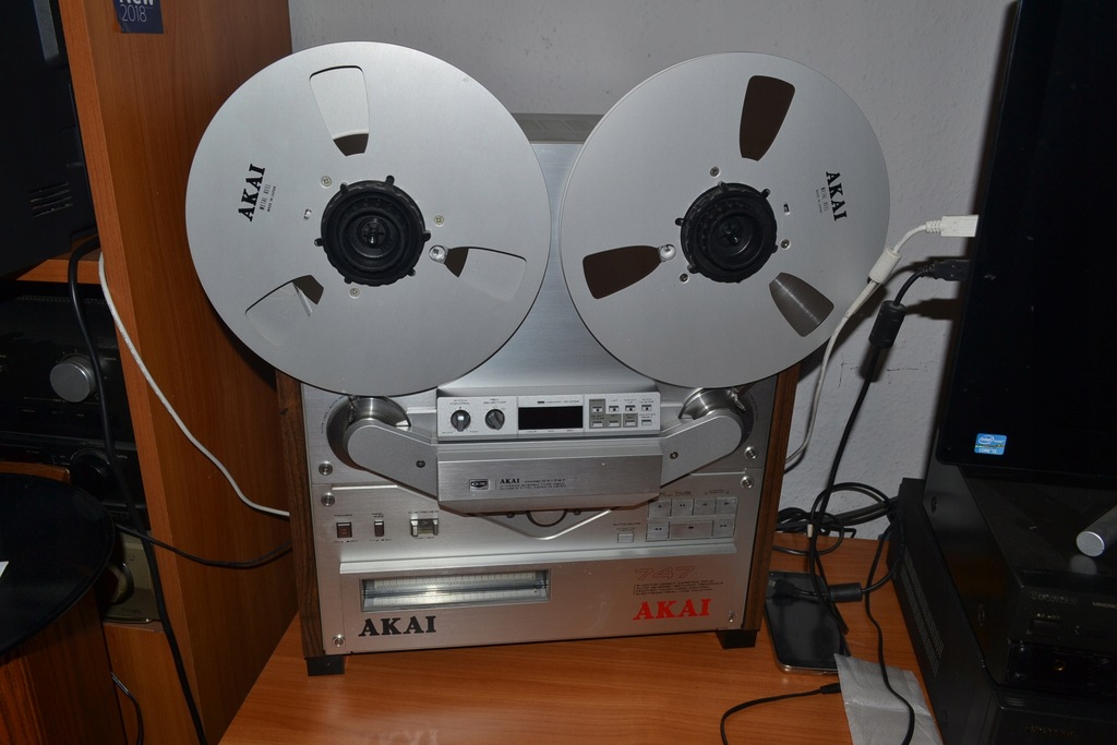 Akai GX747 Magnetofon szpulowy High-End - 7602771554 - oficjalne archiwum Allegro